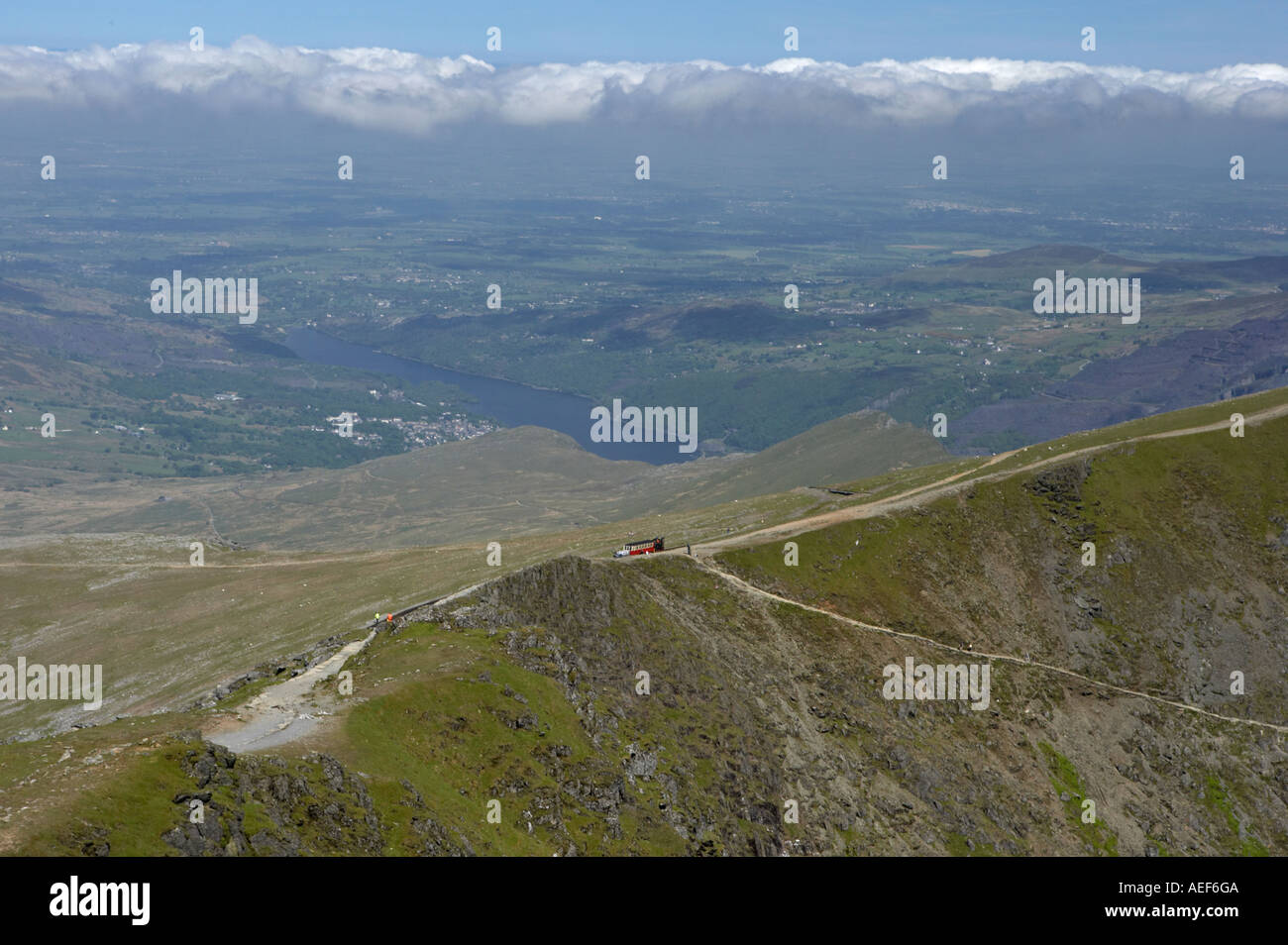 Diesel Engine Snowdon Summit Railway Station Snowdon Mountain Snowdonia ...