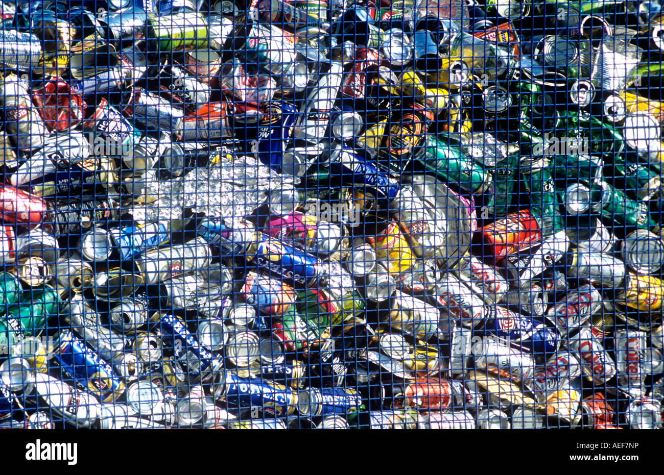 Cans for recycling Stock Photo - Alamy