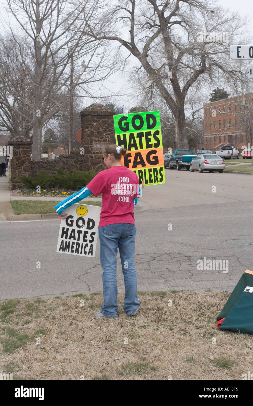 Westboro Baptist Church Signs God Hates Fags