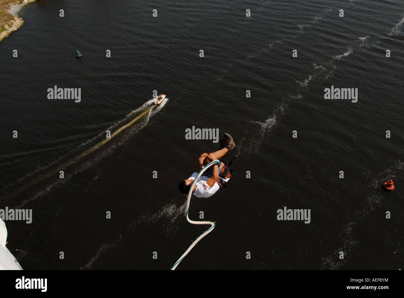 Persona bungee jumping hi-res stock photography and images - Alamy