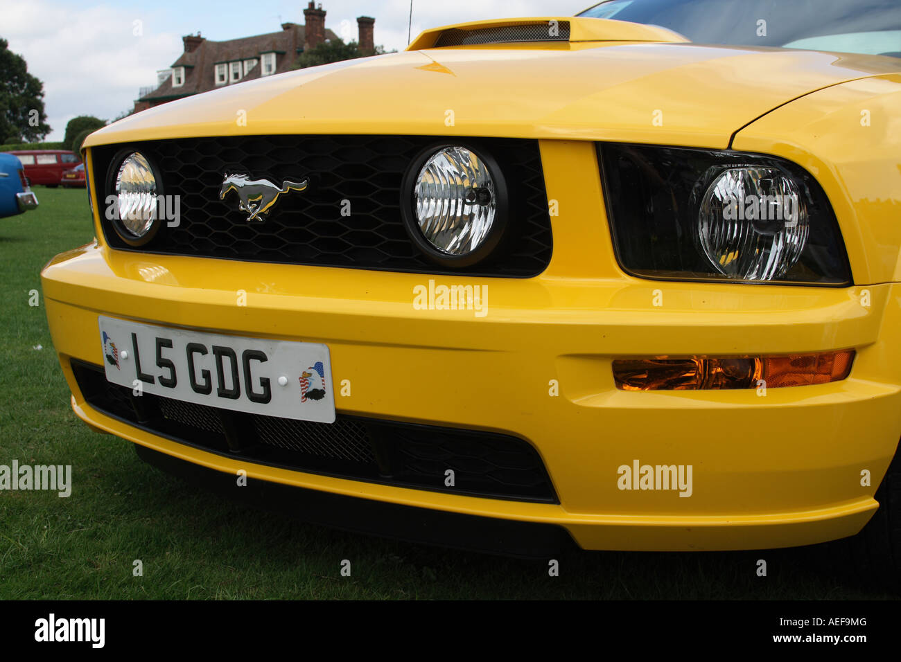 Yellow american car number plate hi-res stock photography and images ...