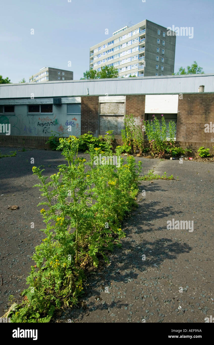 a run down area in Blackburn, Lancashire, UK Stock Photo - Alamy