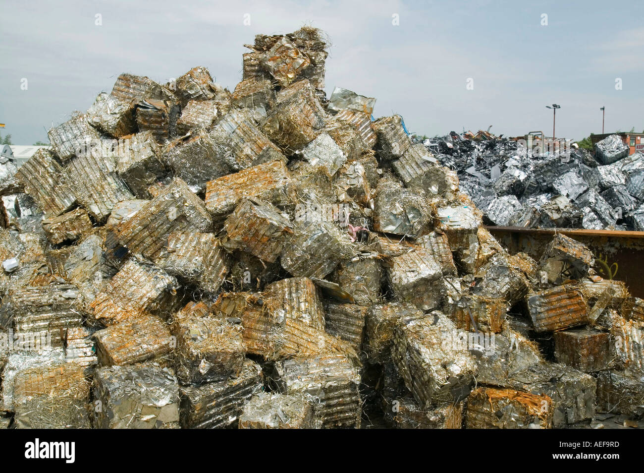 a scrap metal merchants in Blackburn, Lancashire, UK Stock Photo - Alamy