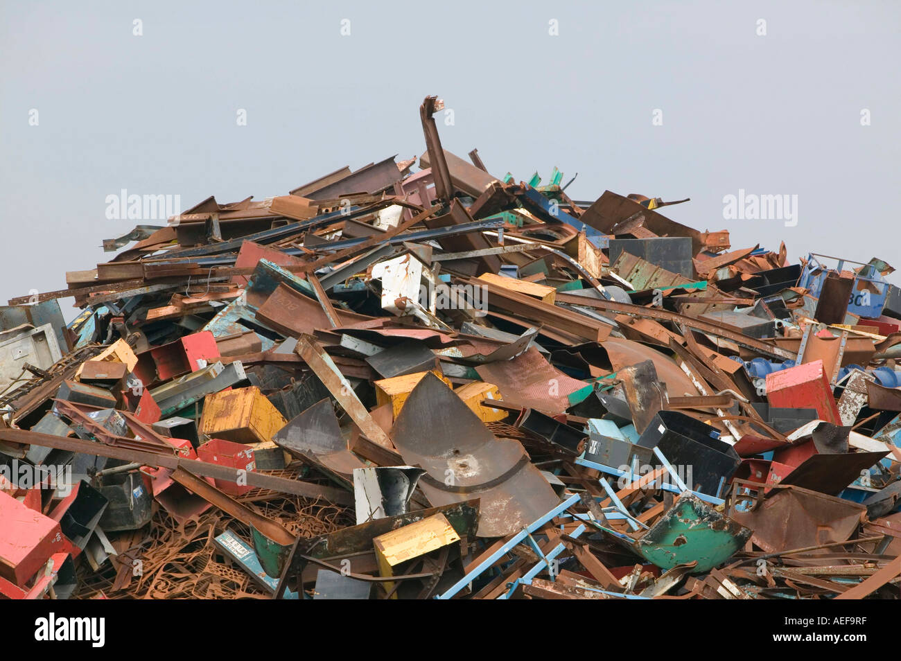 a scrap metal merchants in Blackburn, Lancashire, UK Stock Photo - Alamy