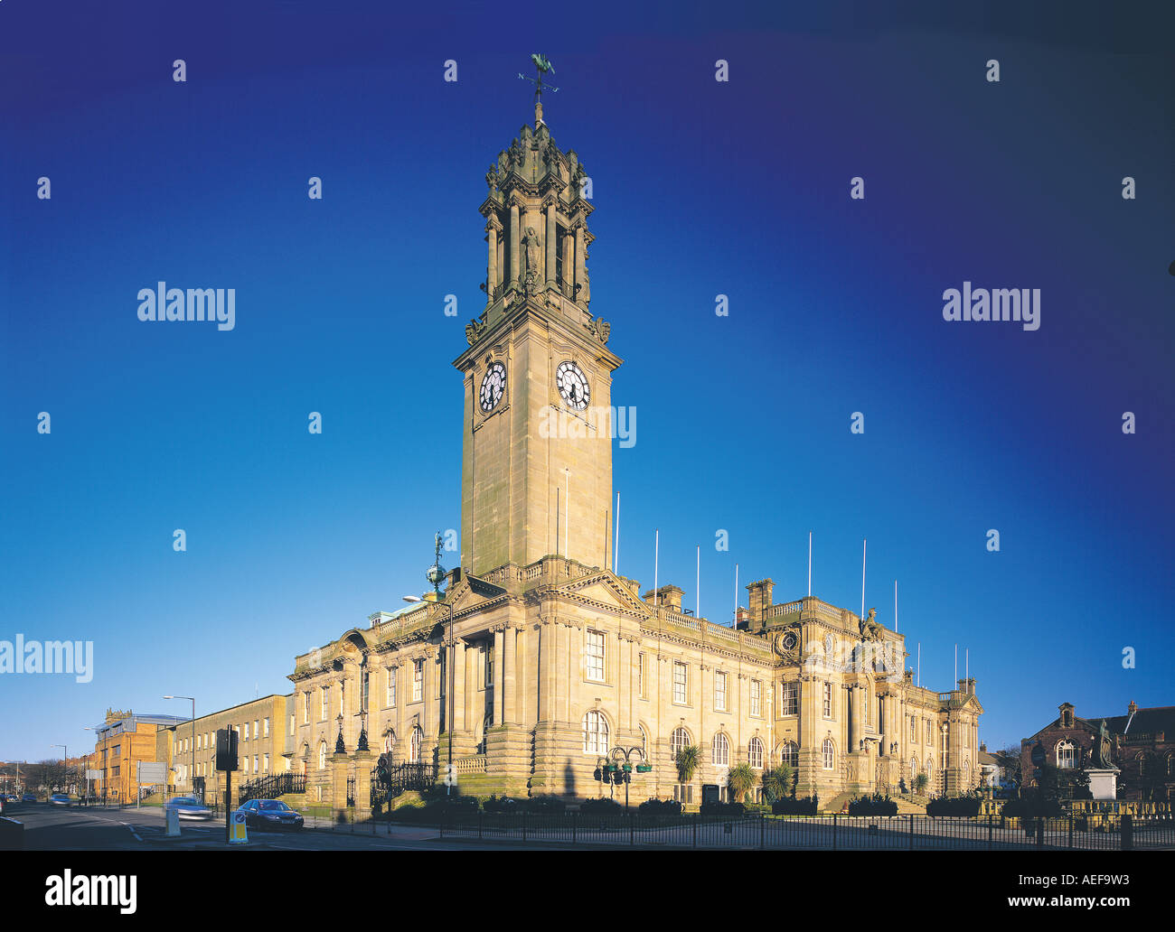 South Shields town hall, South Shields, South Tyneside, UK Stock Photo ...