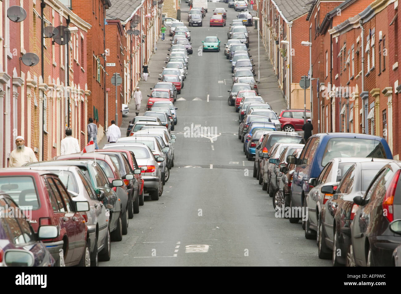 Crowded housing on a slope hi-res stock photography and images - Alamy