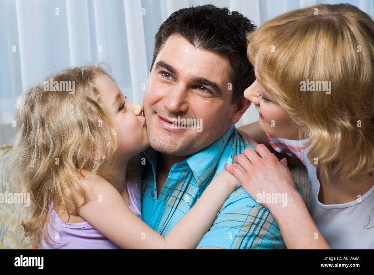 Uncle and niece playing hi-res stock photography and images - Alamy