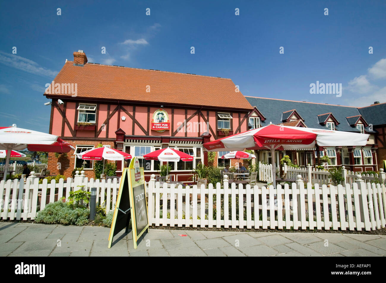a Toby Inn and carvery on warwick road, Carlisle, cumbria, UK Stock ...