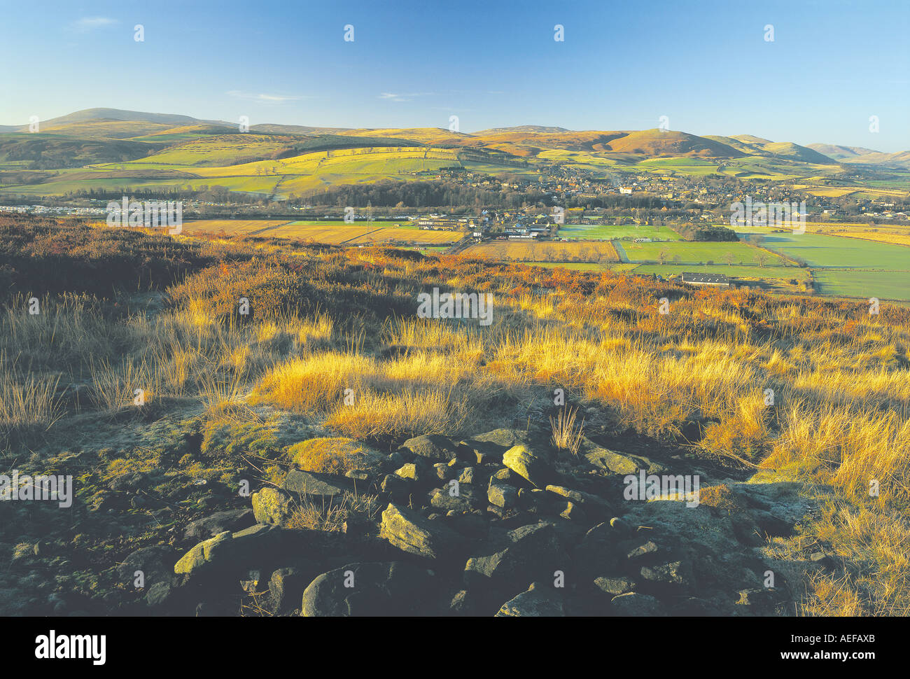 Wooler, Northumberland, UK Stock Photo - Alamy