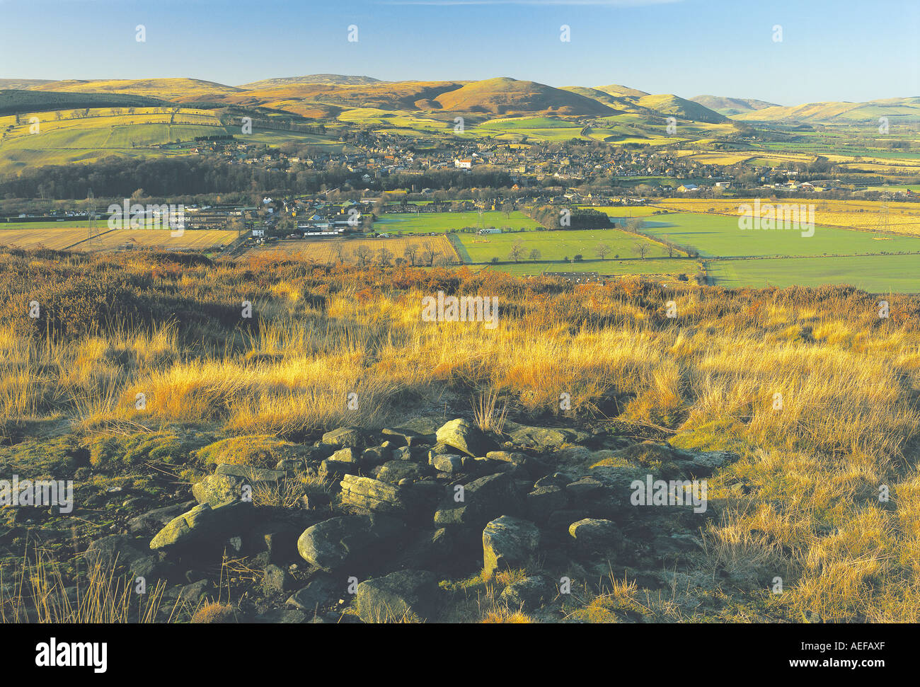 Wooler, Northumberland, UK Stock Photo - Alamy