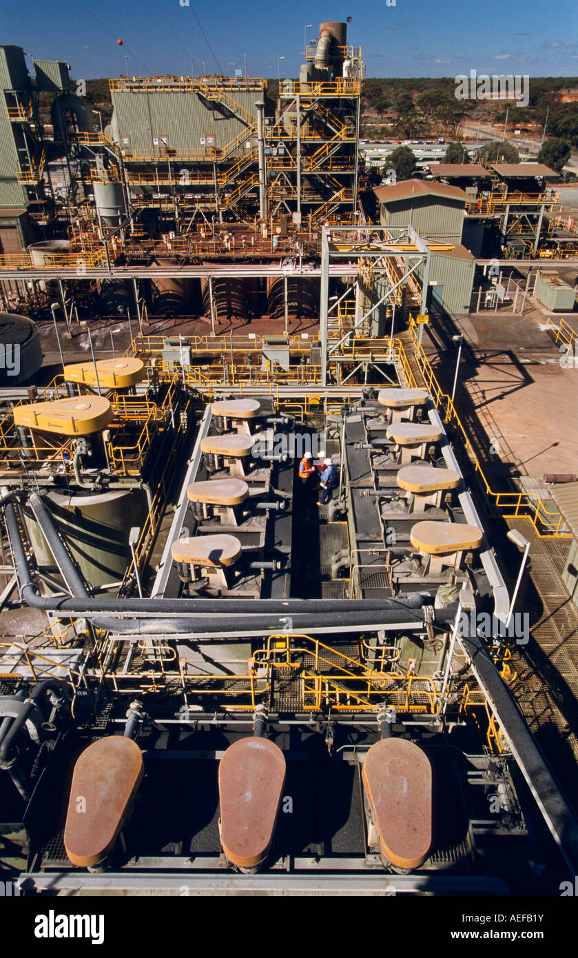 Gold mine processing, Australia Stock Photo - Alamy