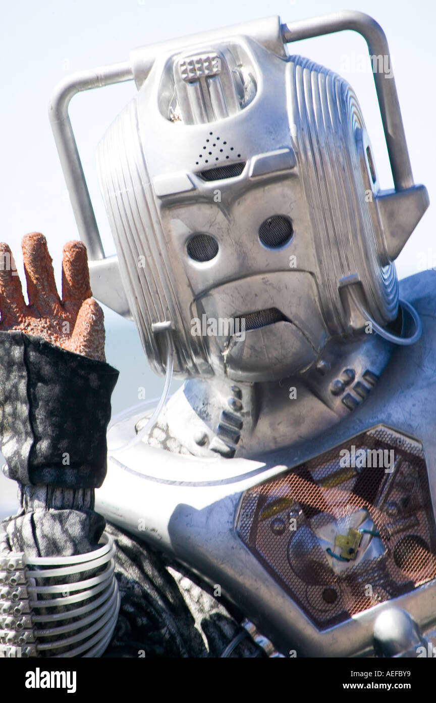 Dr Who Cyberman Stock Photo - Alamy