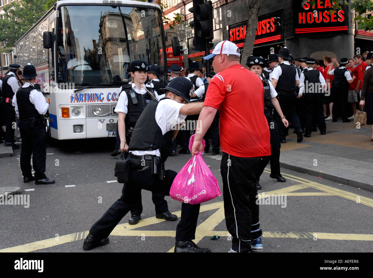 Football hooligans england hi-res stock photography and images - Alamy