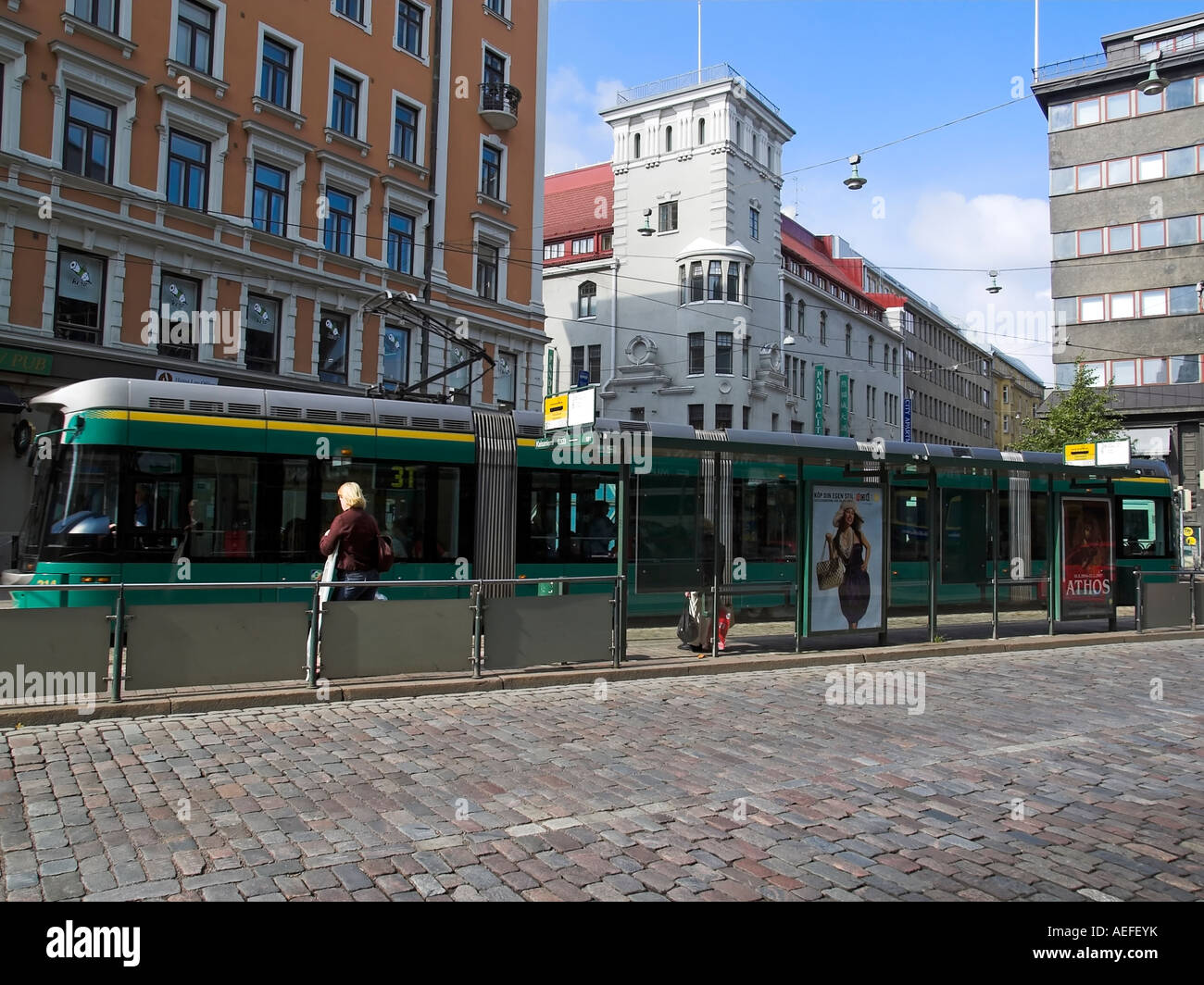 tramway in helsinki, Finland Stock Photo - Alamy