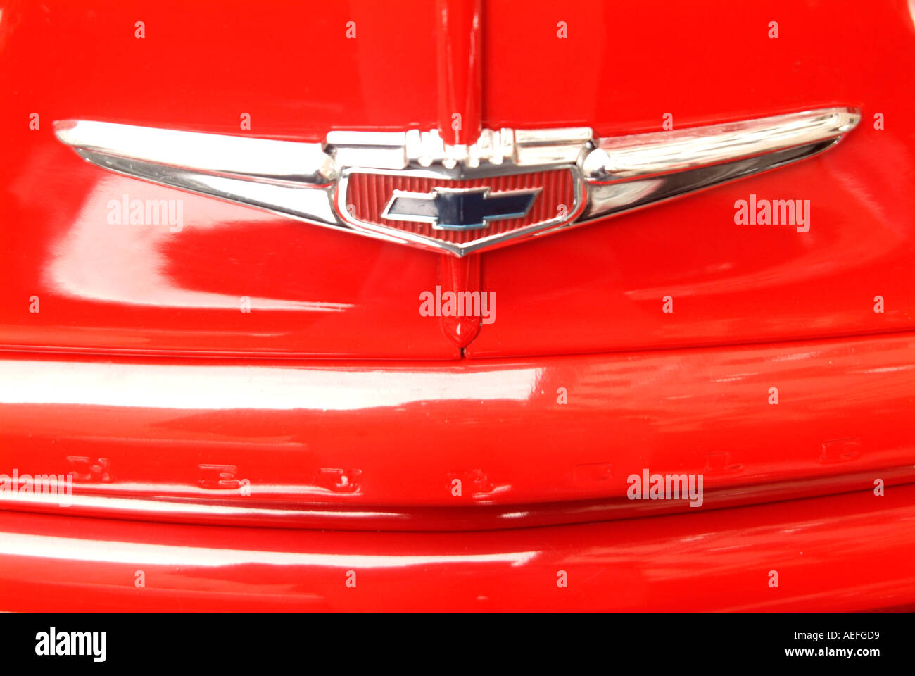 Classic Chevrolet emblem Stock Photo - Alamy