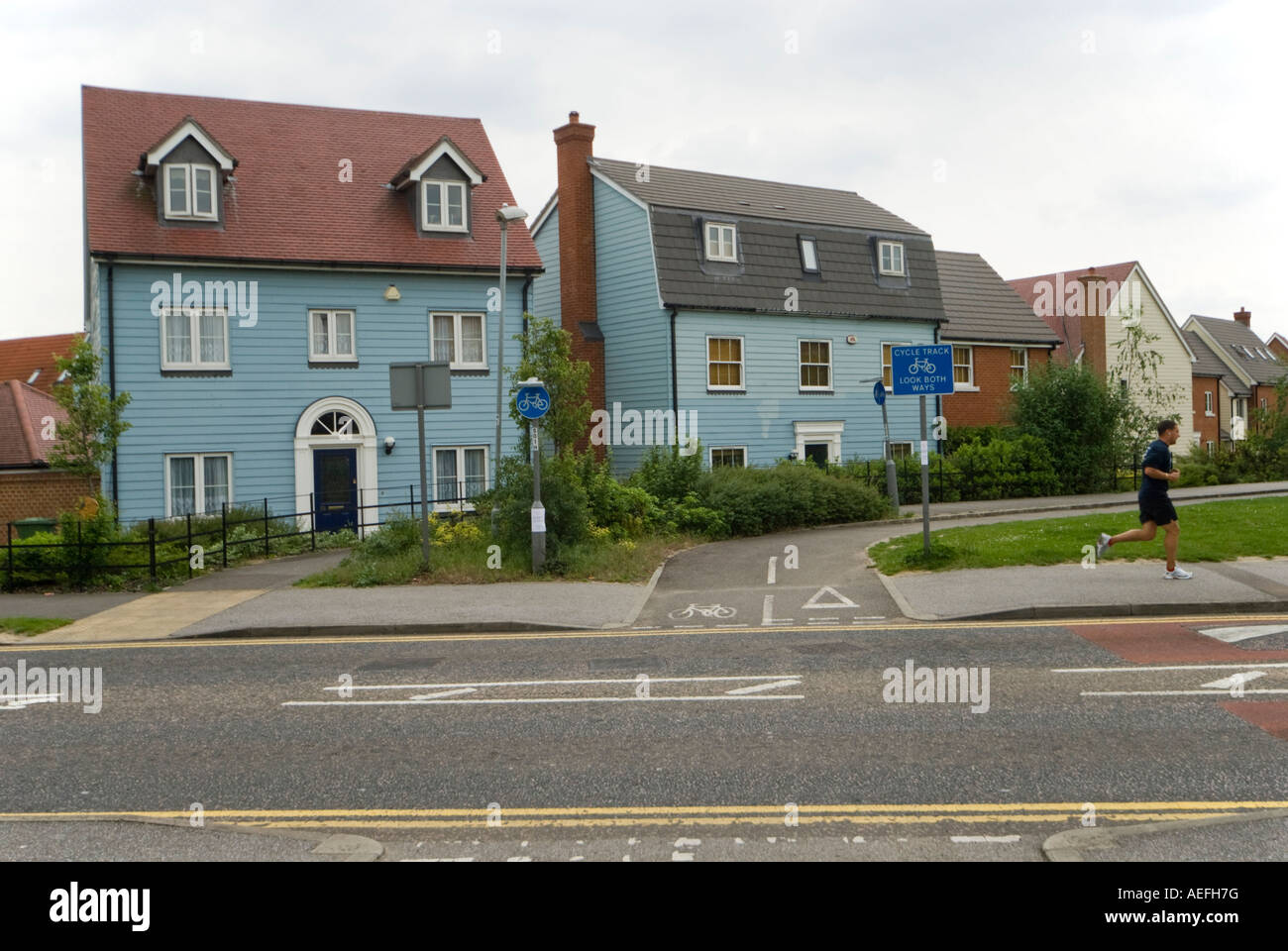 New Housing at Chafford Hundred Essex 2007 Stock Photo - Alamy