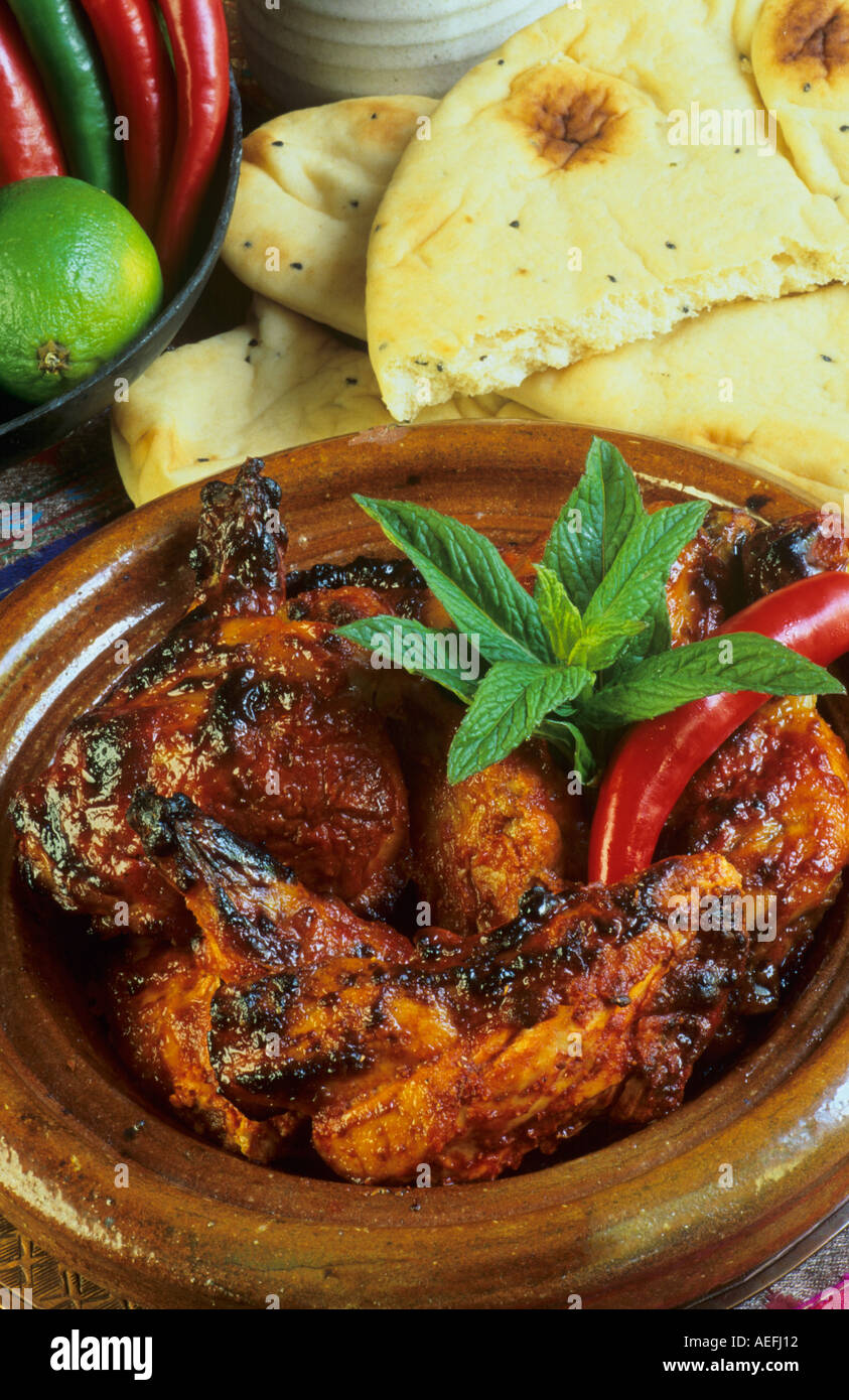 Tandoori chicken india hi-res stock photography and images - Alamy