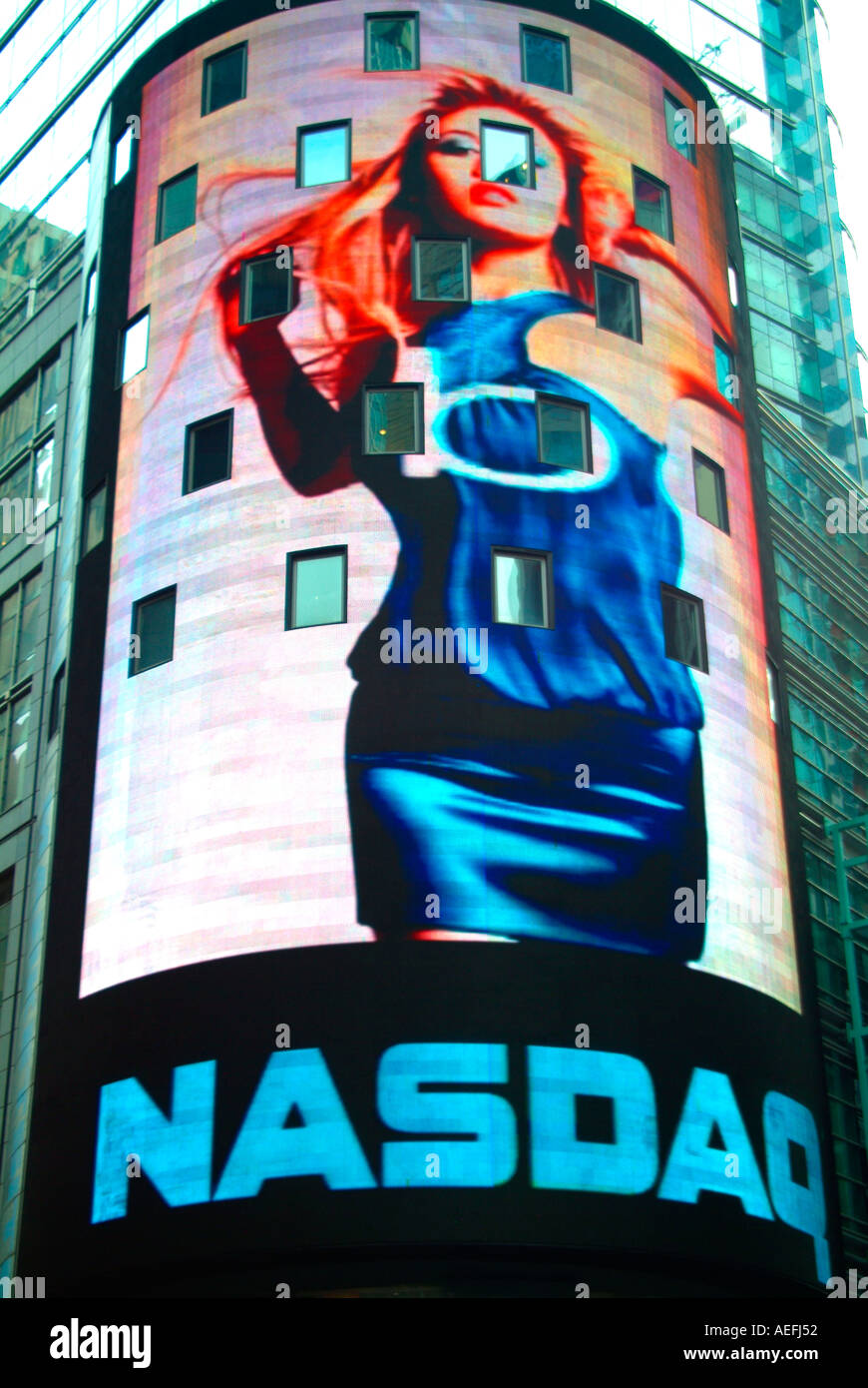 New York City Times Square sign Stock Photo - Alamy