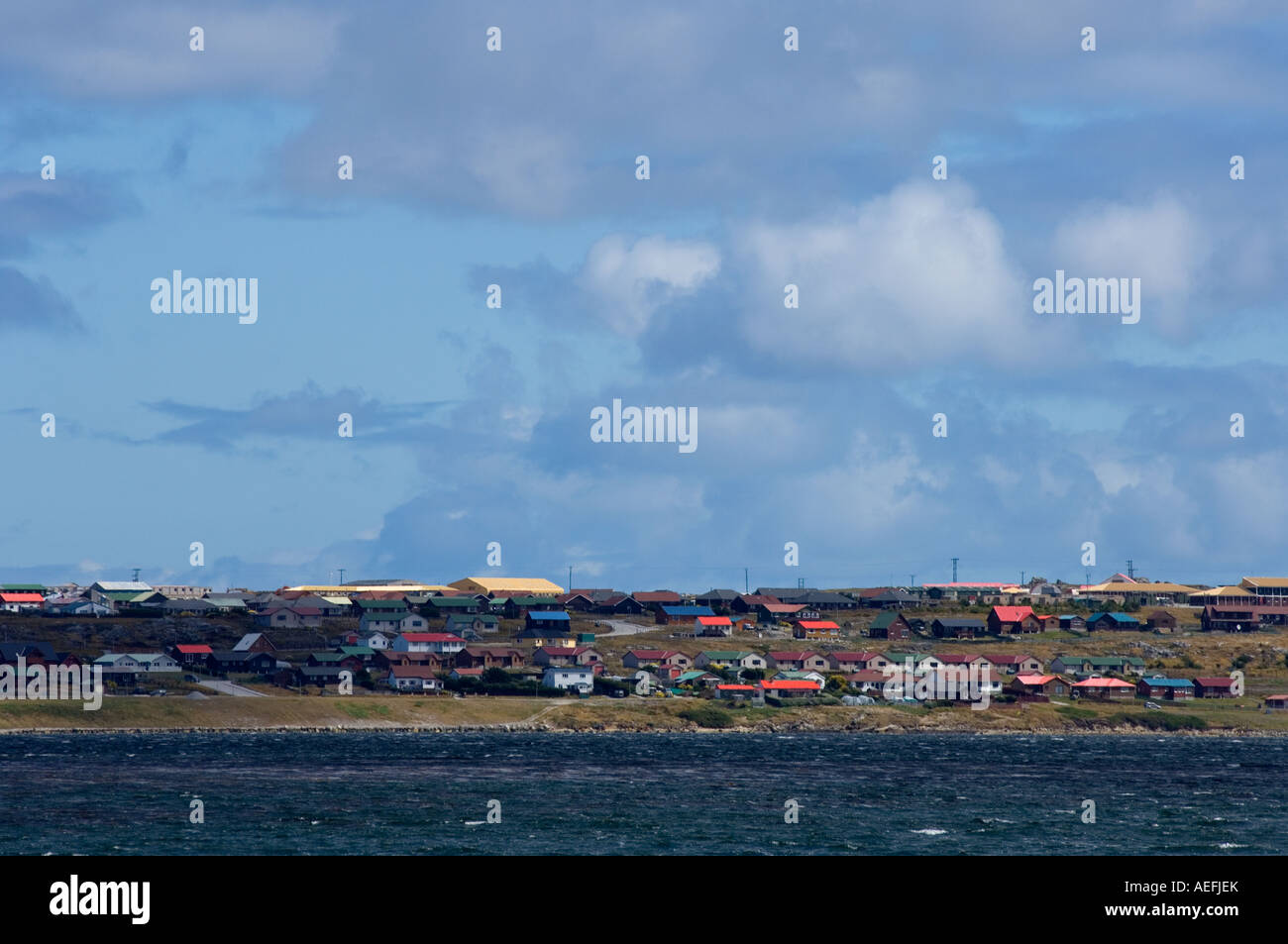 Port Stanley Falkland Islands South Atlantic Ocean Stock Photo - Alamy