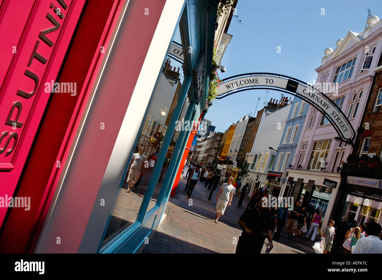 Carnaby Street London England Stock Photo - Alamy