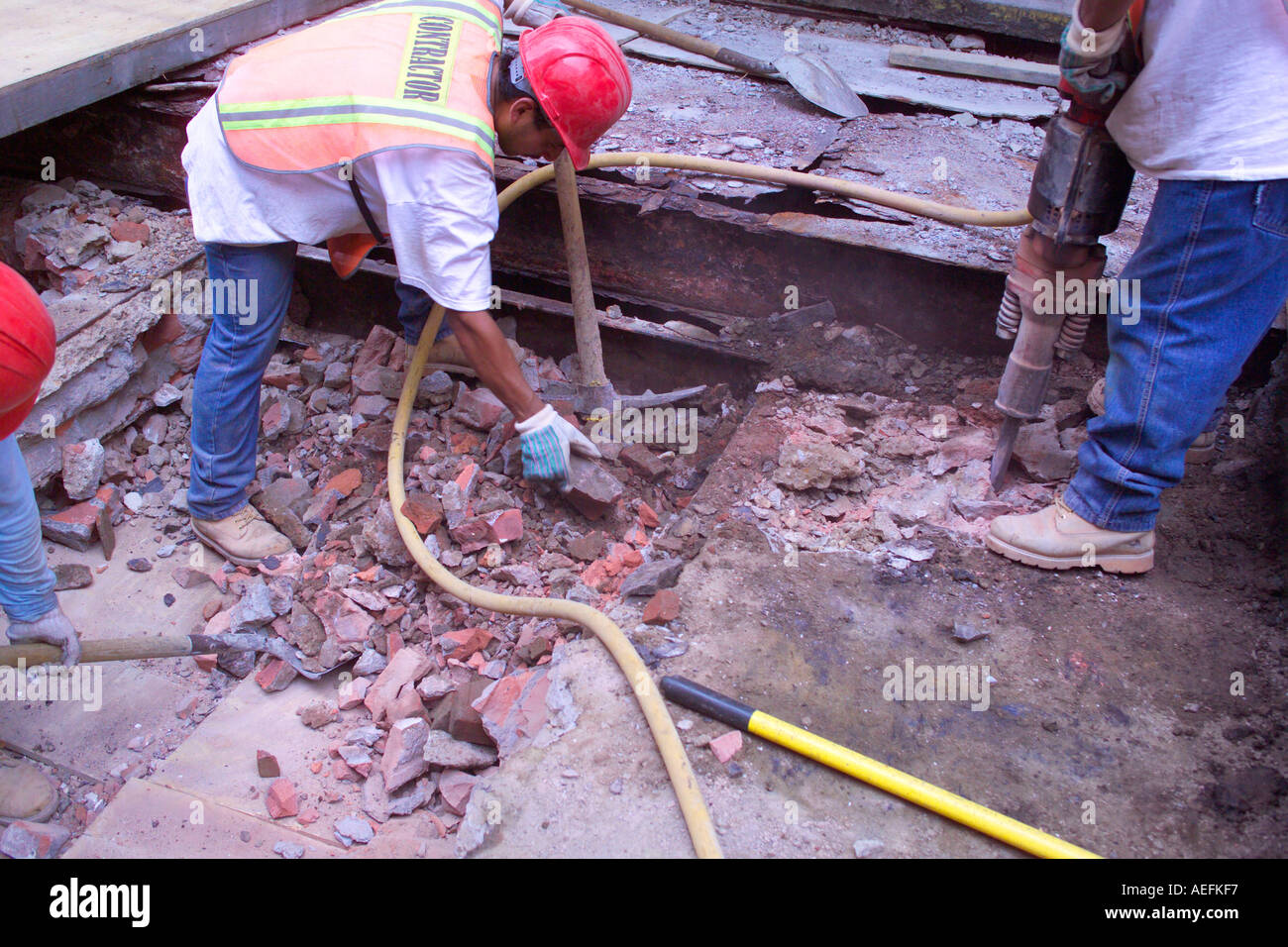 Street construction Stock Photo - Alamy
