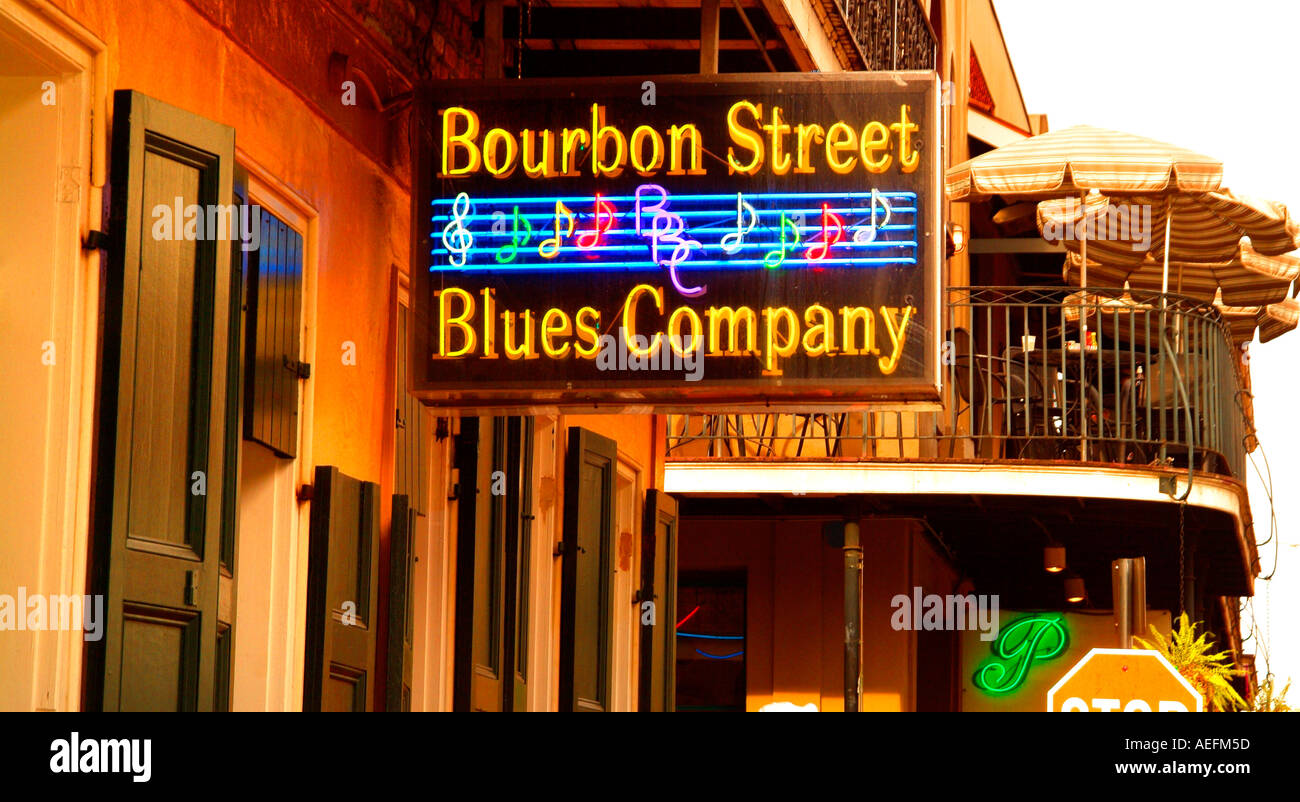 Blues club in new orleans hi-res stock photography and images - Alamy