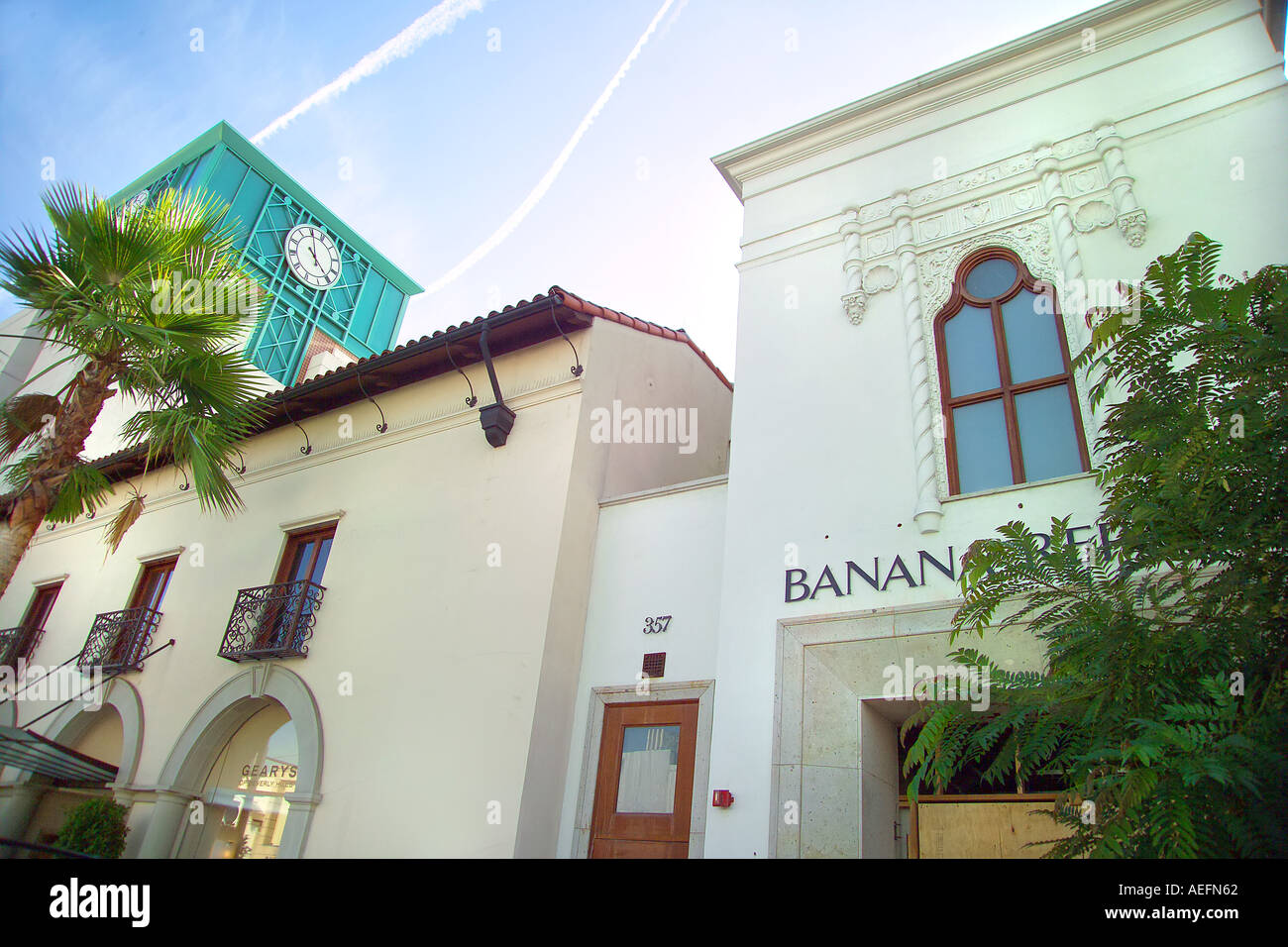 Los Angeles Ca Rodeo drive shops Stock Photo - Alamy