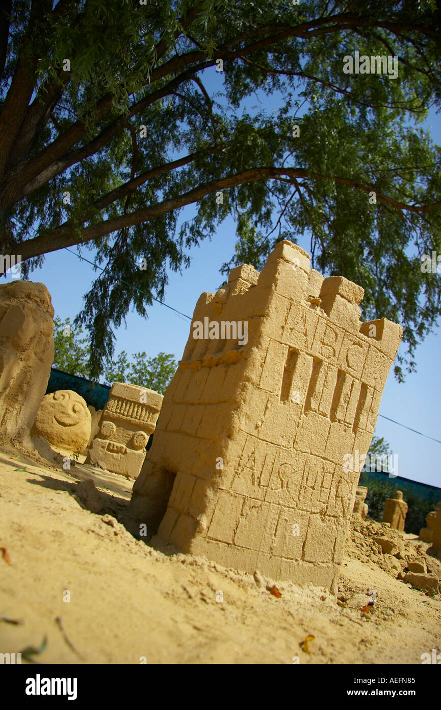 Sand sandcastle hi-res stock photography and images - Alamy