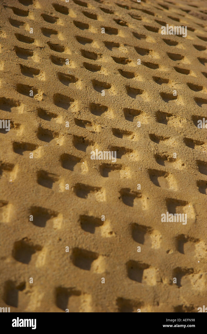 geometric structures in sand Stock Photo - Alamy