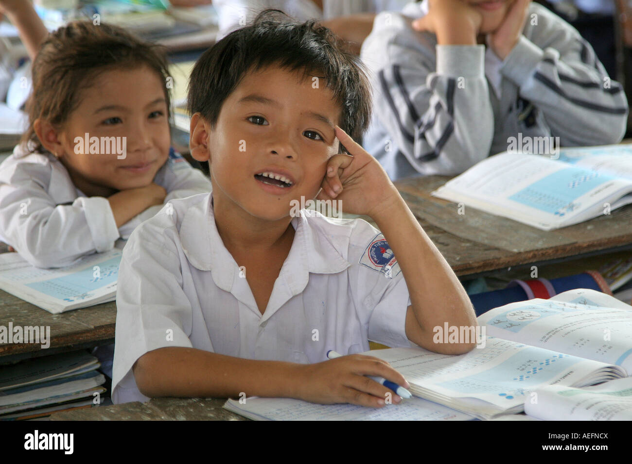 Vietnam school classroom hi-res stock photography and images - Alamy