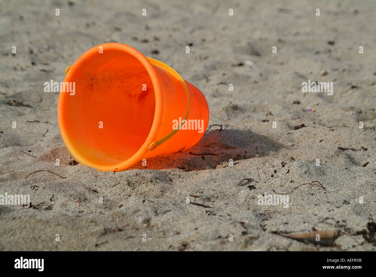 Child s beach pail Stock Photo - Alamy
