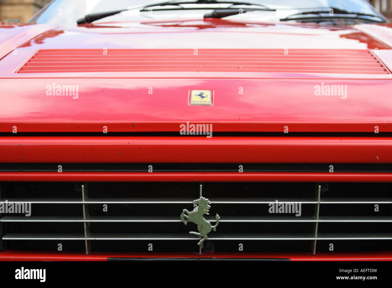 Ferrari badges hi-res stock photography and images - Alamy