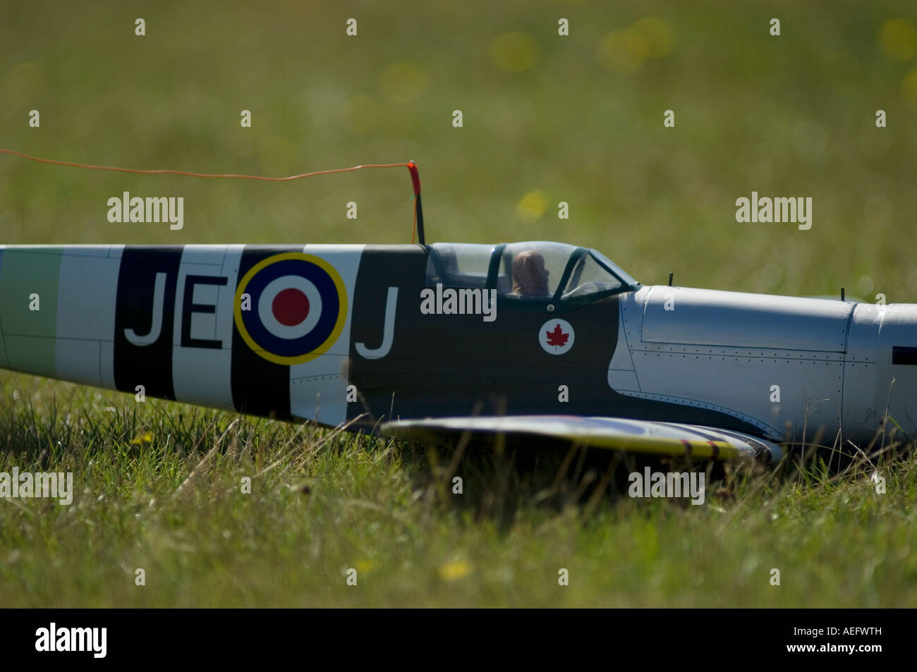 spitfire radio controlled model aircraft Stock Photo - Alamy