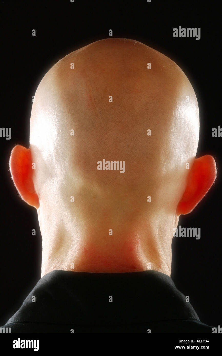 man with bald head Stock Photo - Alamy