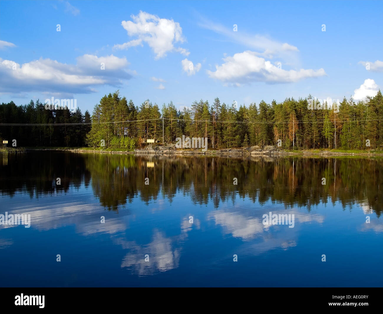 Saimaa lake, Finland Stock Photo - Alamy