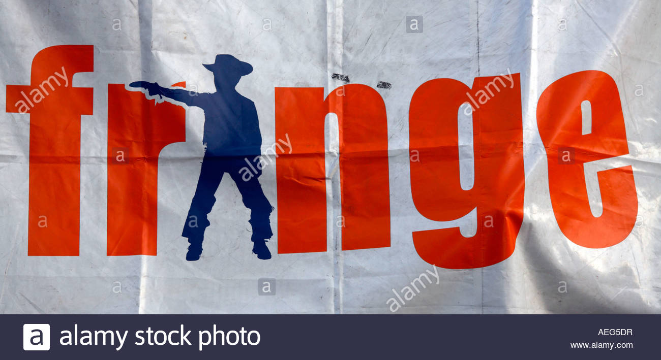 Edinburgh Fringe banner Stock Photo - Alamy