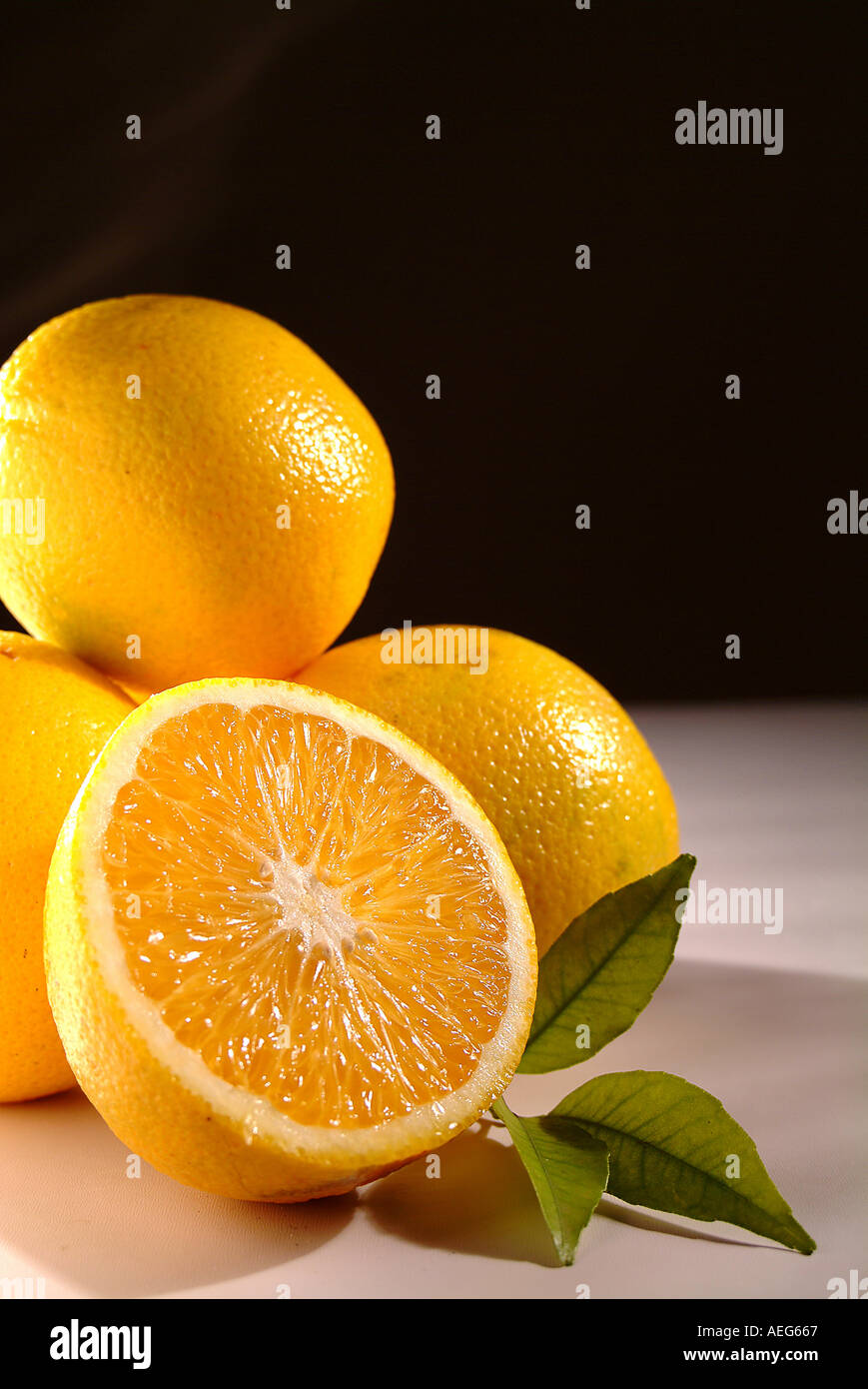 Fruits Vegetables orange peel oranges round rind citric cut open half ...