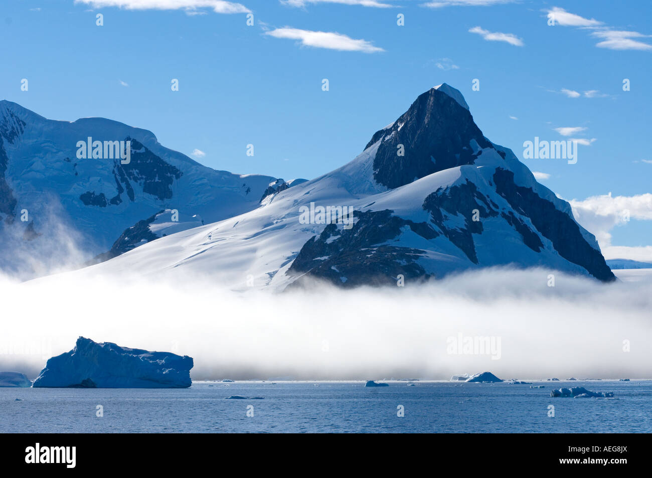 iceberg along the western Antarctic peninsula Antarctica Southern Ocean ...