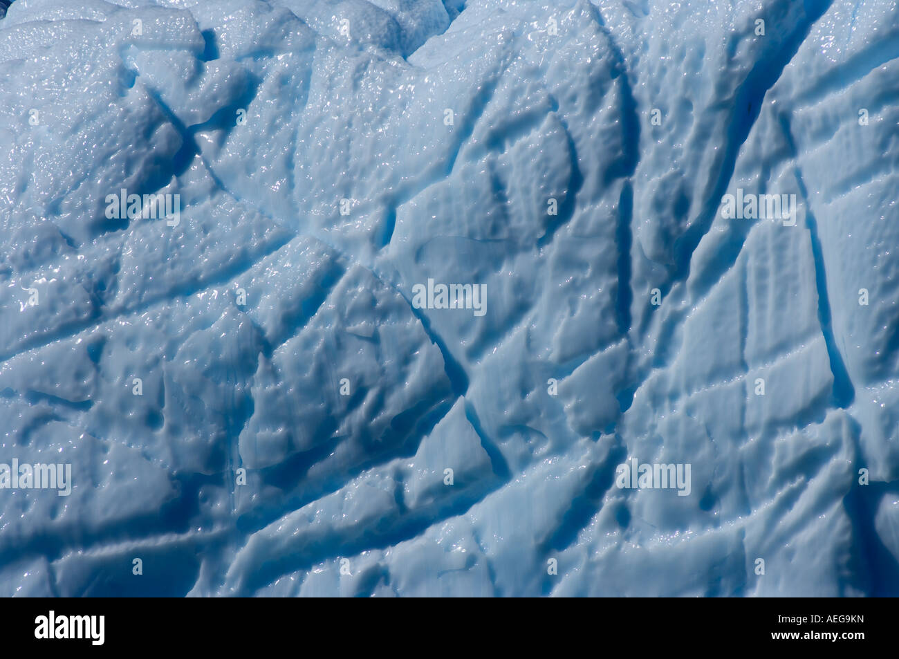 various textures on an iceberg floating off the western Antarctic ...