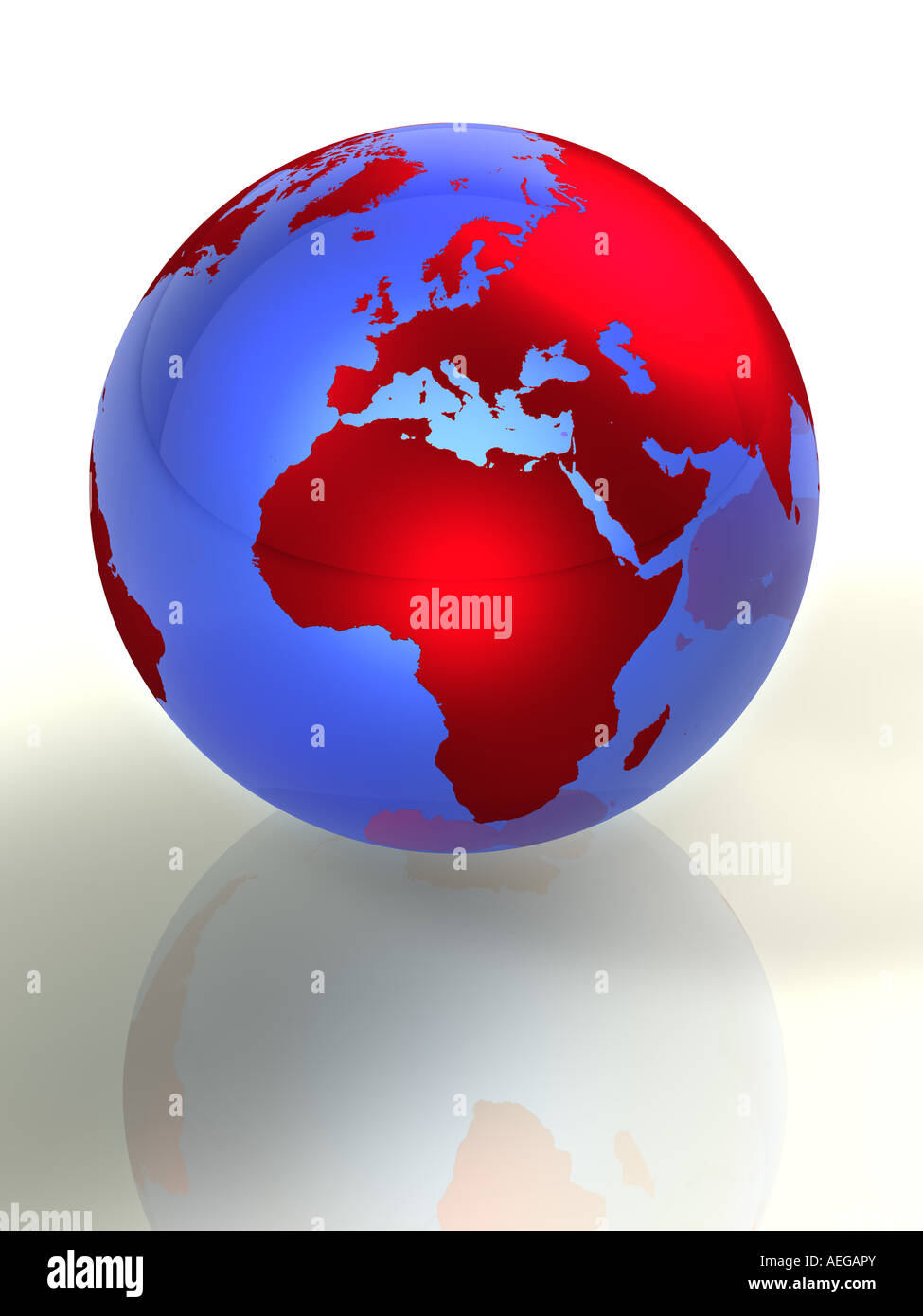 Africa and europe continents Stock Photo - Alamy