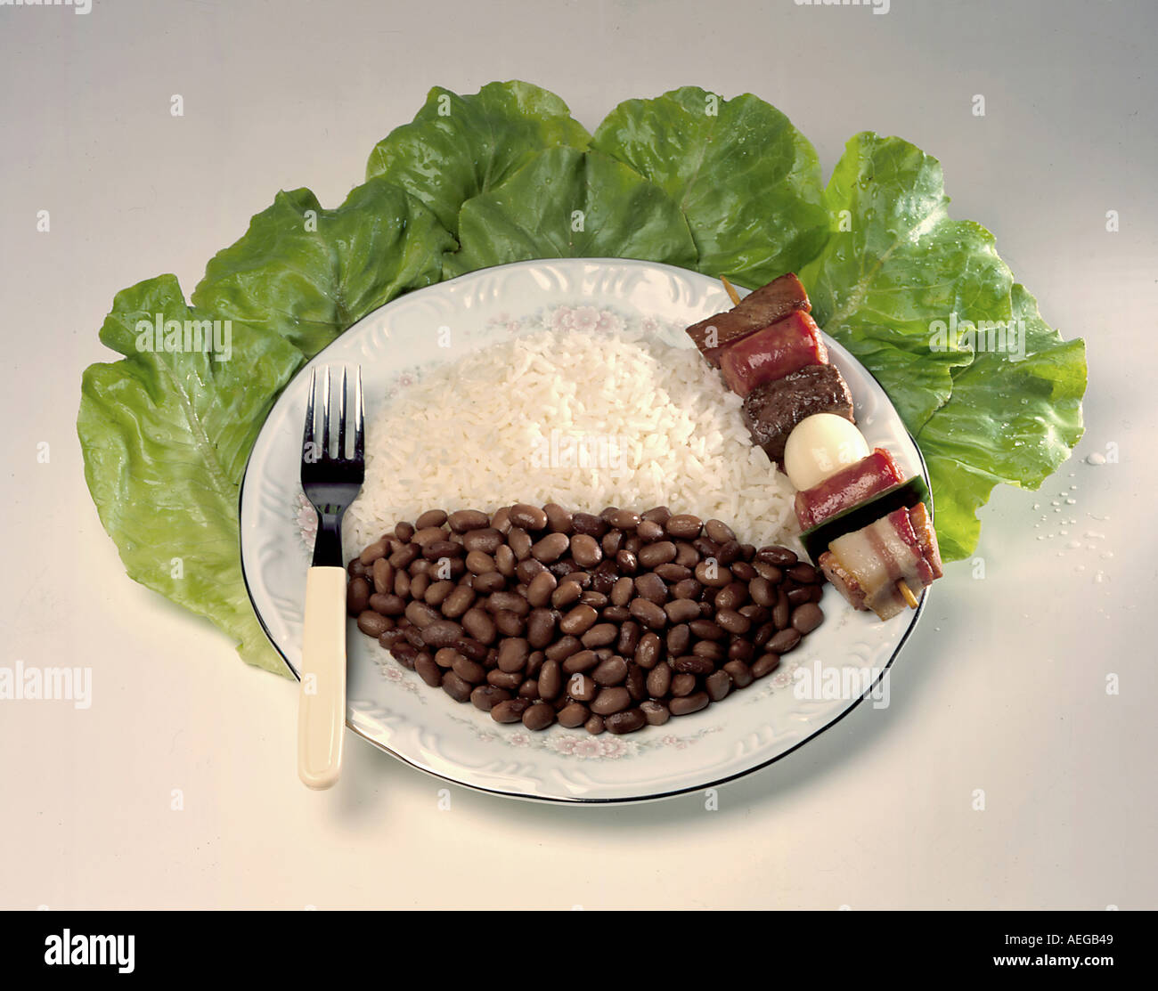 Food staple feed plate brazilian pf dish served meal typical ...