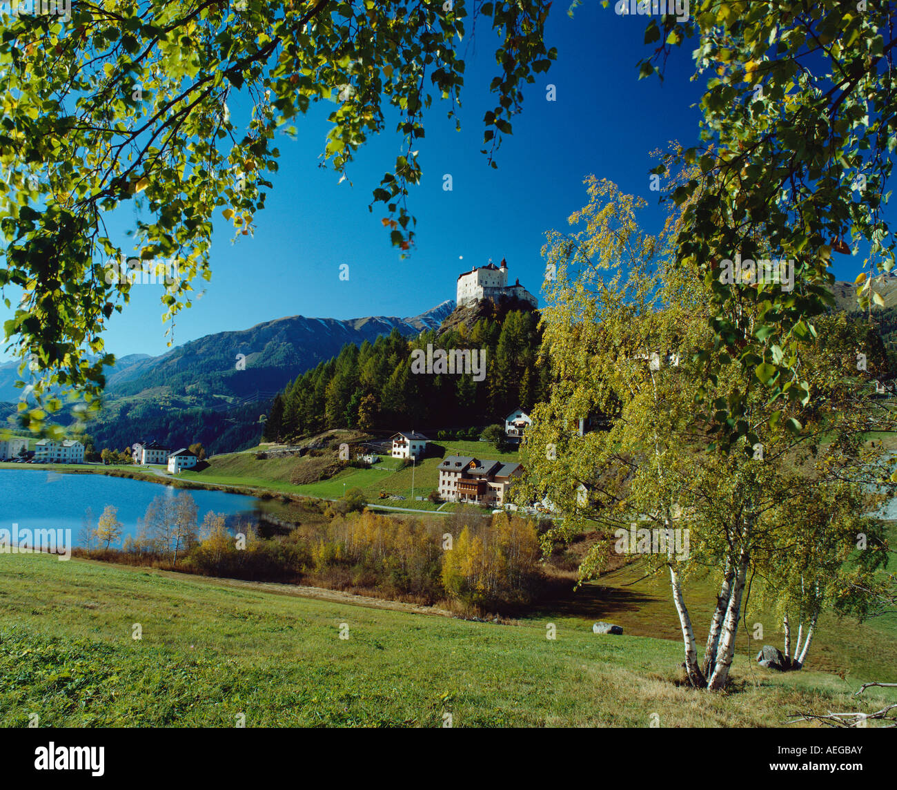 Lake Of Tarasp High Resolution Stock Photography and Images - Alamy