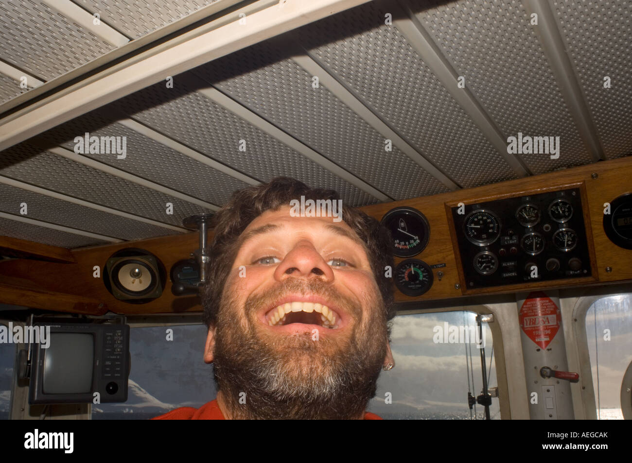 photographer Steven Kazlowski on the sailboat Golden Fleece western ...