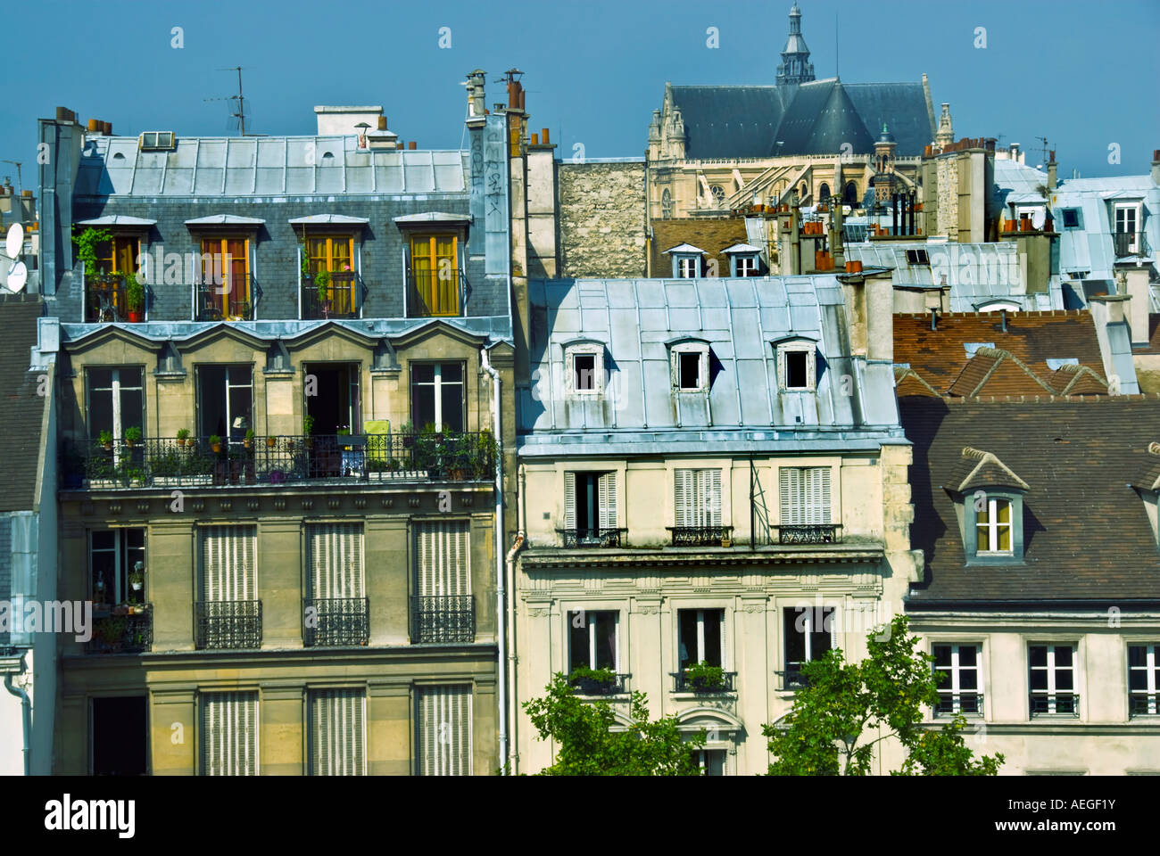Paris France, Old Parisian Buildings in the Marais Detail, front ...