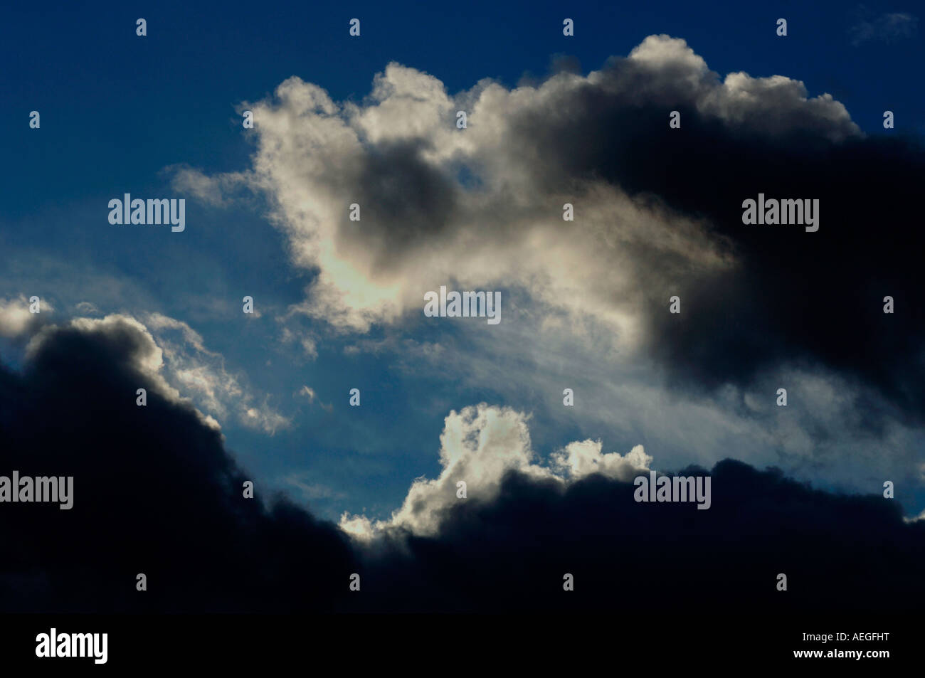 Surreal Cloud Formations Stock Photo - Alamy