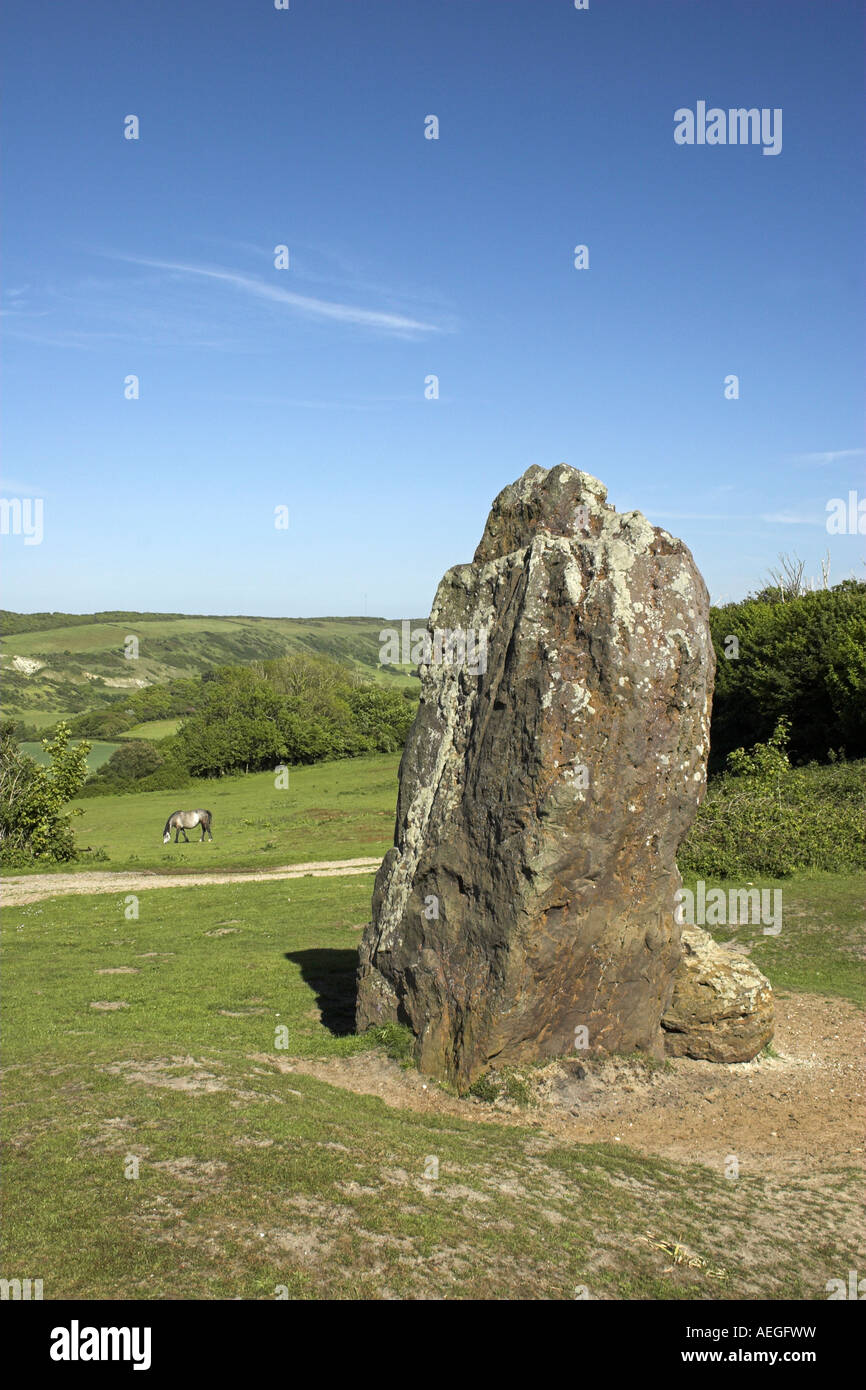 Mottistone down hi-res stock photography and images - Alamy