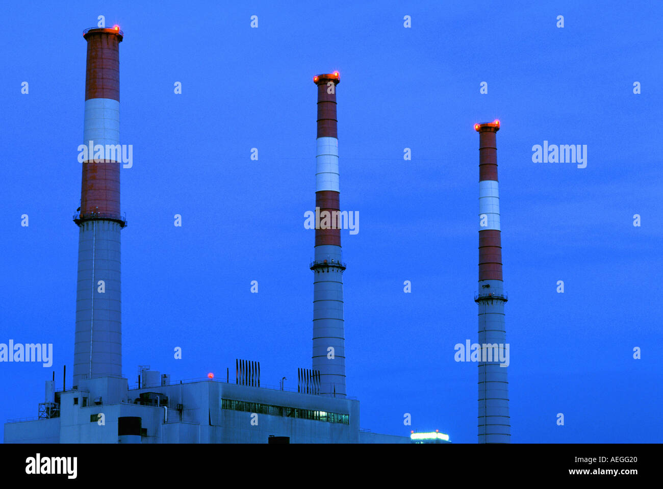 3 smoke stacks Stock Photo - Alamy