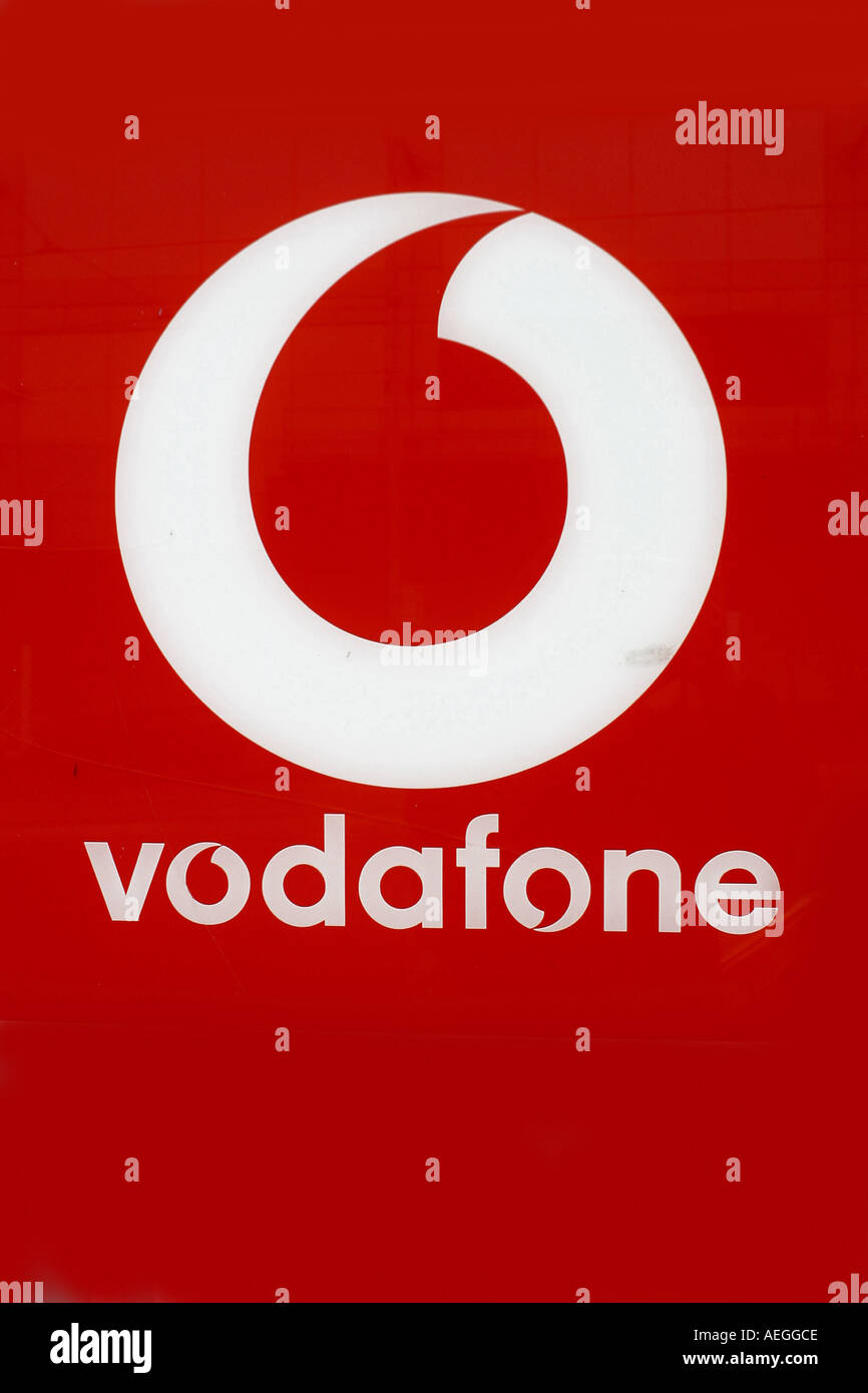 Vodafone logo hi-res stock photography and images - Alamy