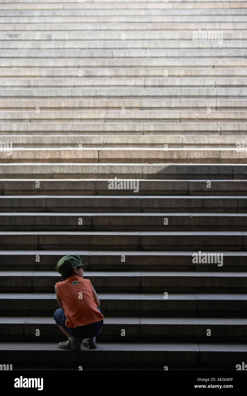 At the bottom of steps hi-res stock photography and images - Alamy