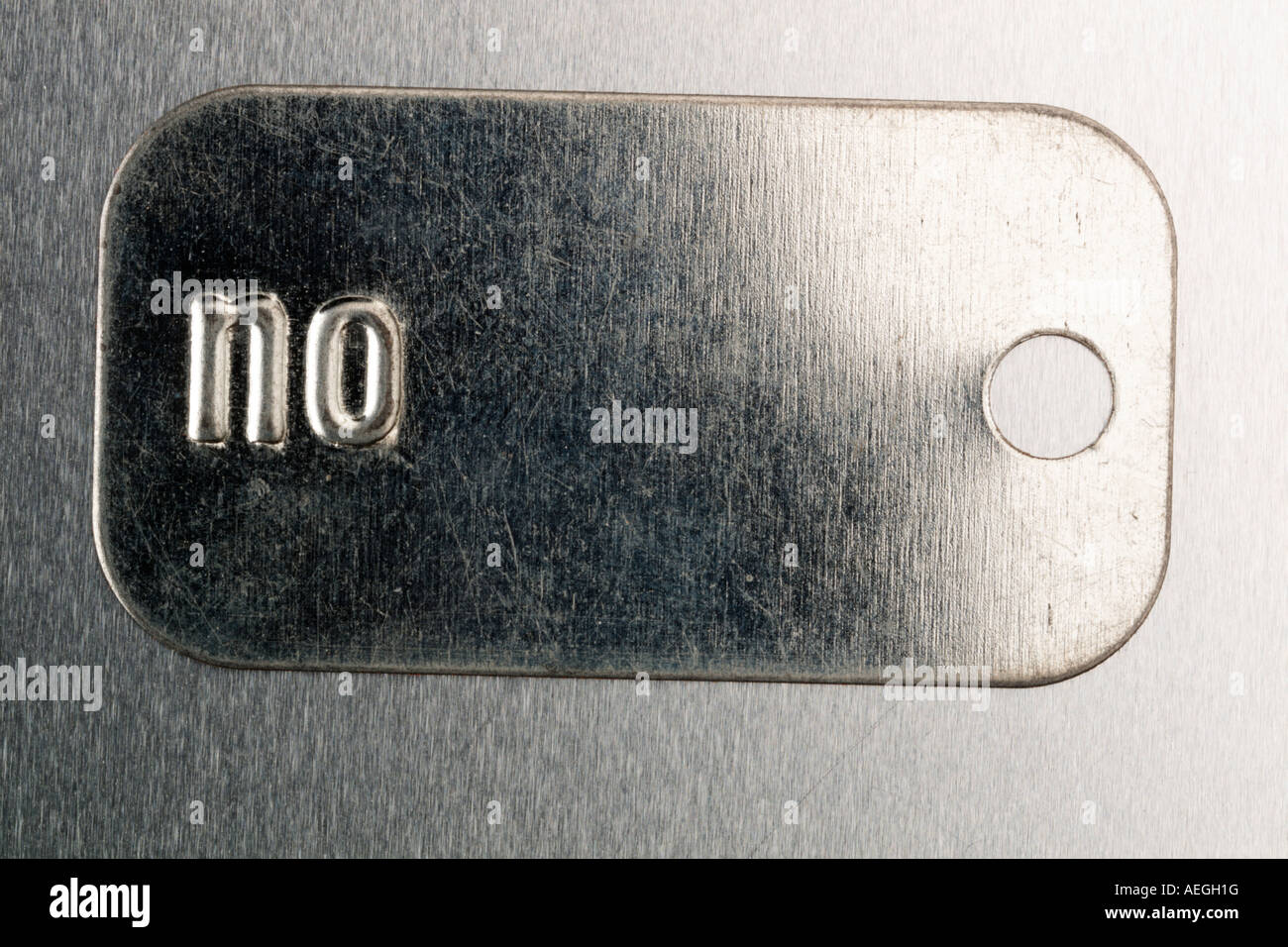 Circle dog tag hi-res stock photography and images - Alamy